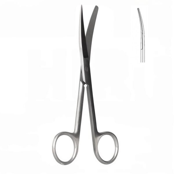 Deaver Scissors, Curved, Sharp/Blunt, 14cm - Inter Links, Dental and ...