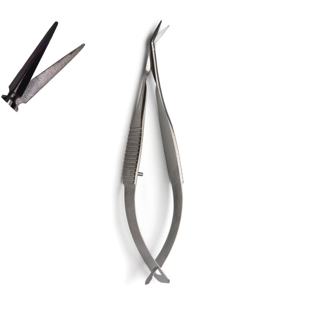 McPherson Vannas Micro Spring Dissecting Scissor, Blunt/Blunt, 45 ...