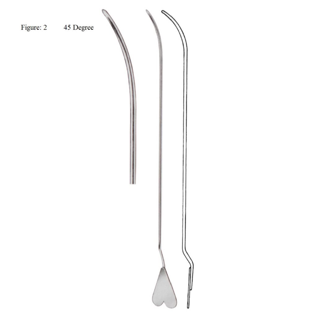 Lockhart Mummery Fistula Director, Probe, No.2, 45 Degree, 16.5cm ...