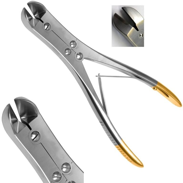 Orthopedic Extra Heavy Duty Pin and Dental K-Wire Cutter Side, Double ...