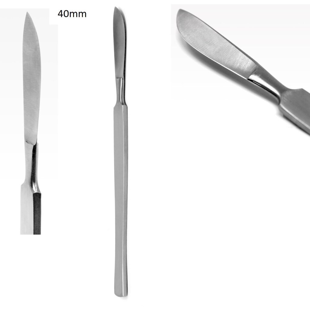 Abdominal Scalpel, Metal Handle, Medium, 40mm, 15cm - Inter Links ...